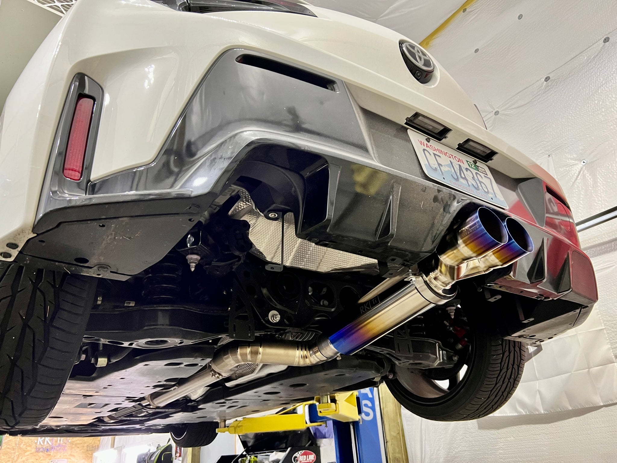RK Titanium GRC Signature Dual-Tip Center Exit Exhaust – Penguin Garage