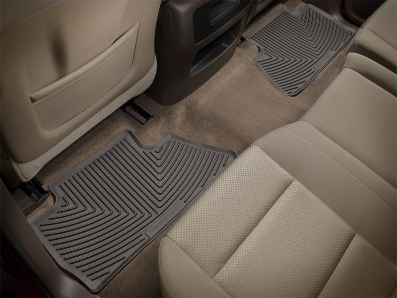 WeatherTech 2013 Lexus ES Rear Rubber Mats Cocoa Penguin Garage