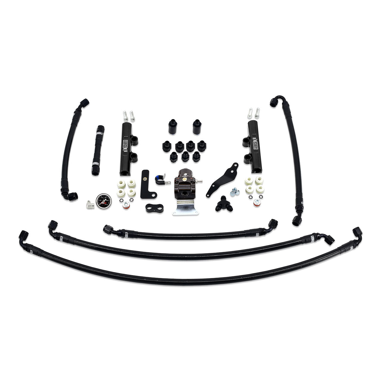 IAG PerformanceIAG PTFE Fuel System Kit with Lines, FPR, Fuel Rails fo ...